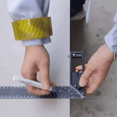 Tooltekt® Woodworking Square Ruler