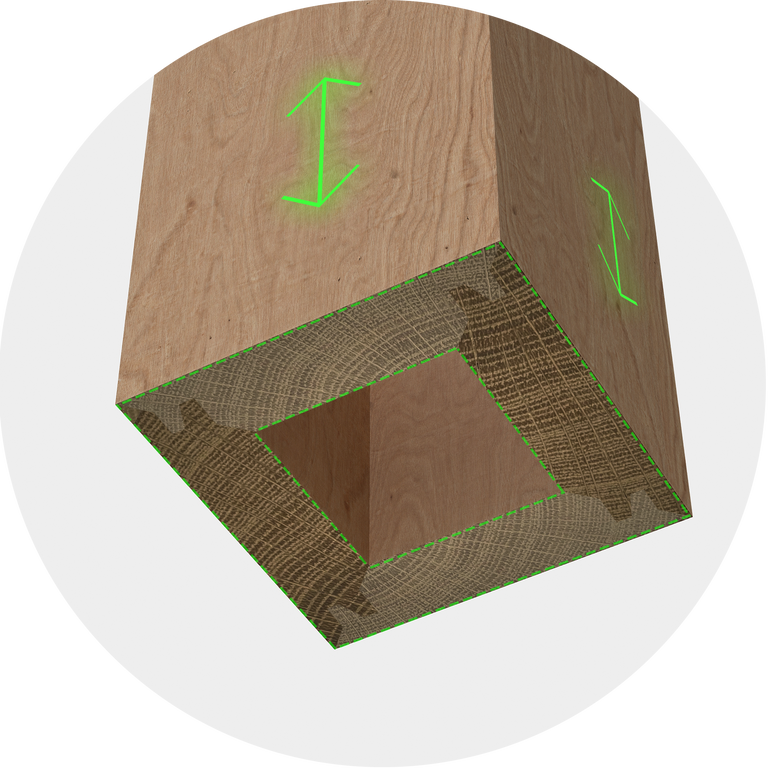 TimberLock® 45° Lock Miter Router Bit - 1/2" Shank – Tooltekt