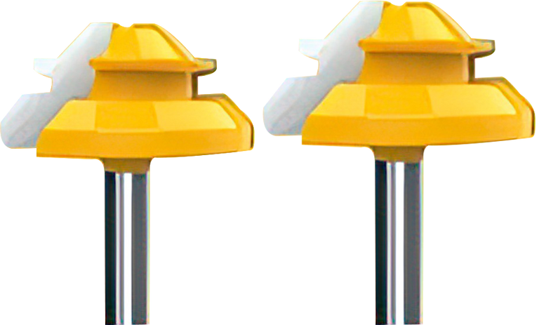 TimberLock® 45° Lock Miter Router Bit - 1/2" Shank – Tooltekt